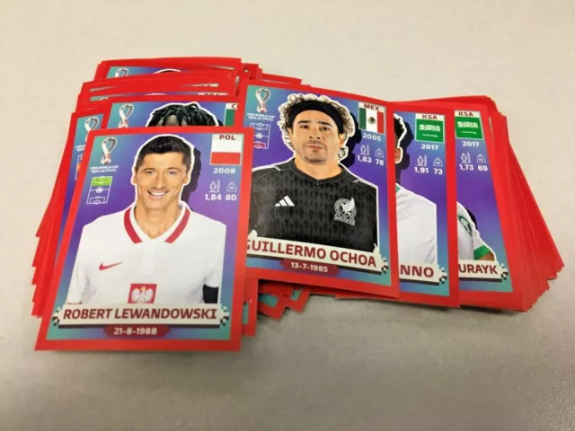 2022 PANINI FIFA World Cup Qatar Red Parallel Stickers Pick $10.44 ... 2022 PANINI FIFA World Cup Qatar Red Parallel Stickers Pick $10.44 ...