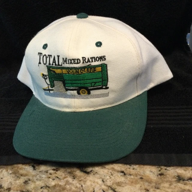 VINTAGE JOHN DEERE “TMR - Total Mixed Rations” Cap - VG Conditions $19. ...