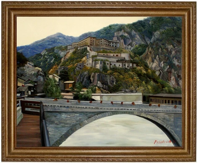 ÖLBILD BERGDORF DOLOMITEN Südtirol Gemälde HANDGEMALT F:50x60cm EUR 190,00 - PicClick DE