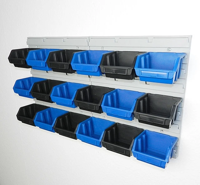 SHELF STACKING BOXES plastic box boxes table boxes wall shelf screw box ...