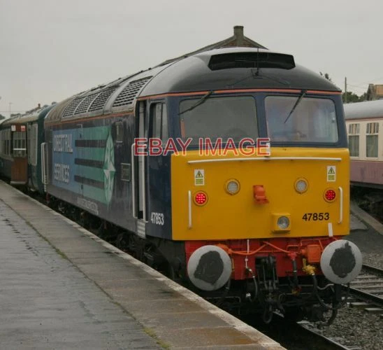 PHOTO CLASS 47 Loco Visiting Drs 47 853 At Dereham - Visiting Drs 47 ...