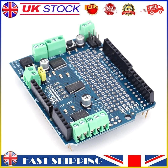 MOTOR DRIVE SHIELD Board Shield V2 PWM Servo Driver Board IIC I2C ...