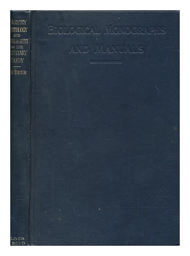 DE BEER, GAVIN RYLAN The comparative anatomy, histology, and ...