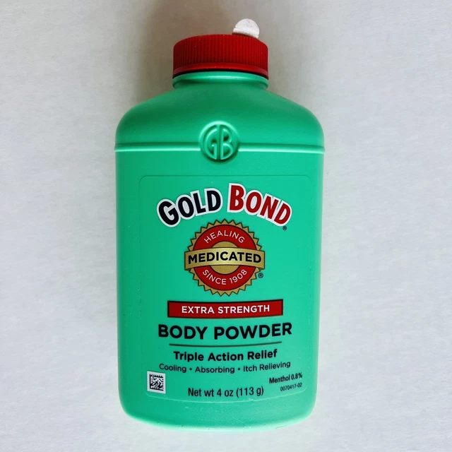 GOLD BOND EXTRA Strength Medicated Body Powder with TALC Original ...
