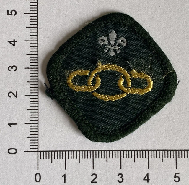 VINTAGE CUB SCOUT Award Badge - Link Badge 1971-1990 £3.80 - PicClick UK