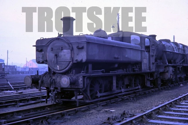 35MM SLIDE BR British Railways Steam Loco 1628 Class 1600 Oxley 1966 ...