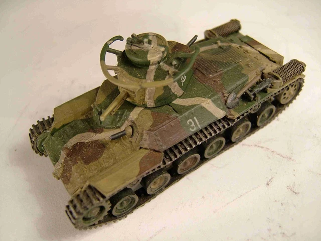 SHQ JV3 1/76 Druckguss Zweiter Weltkrieg japanischer Typ 97 Chi-Ha ...