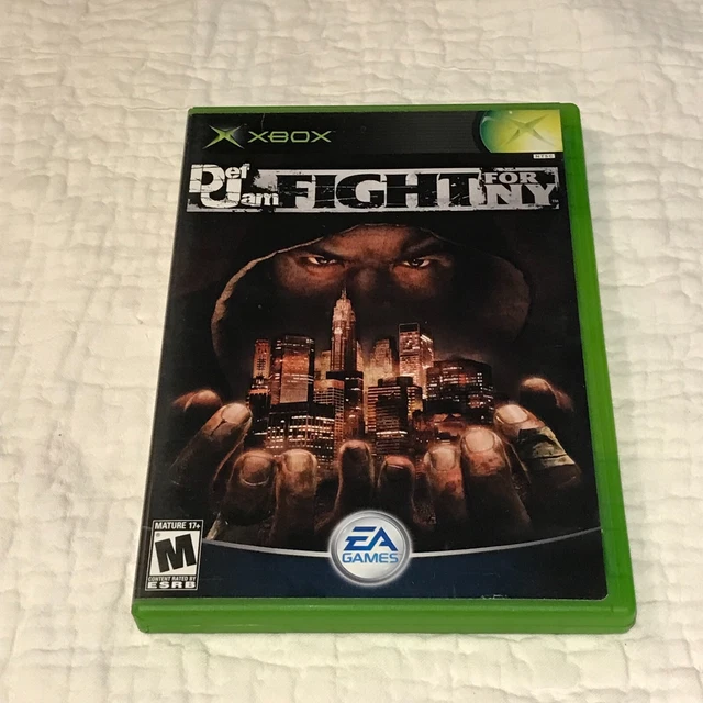DEF JAM FIGHT For NY New York Original Xbox Video Game Fighting Music ...