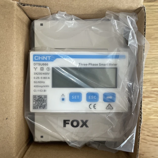 CHINT DTSU666, COMPTEUR intelligent 3 phases, Modbus, mesure directe ...