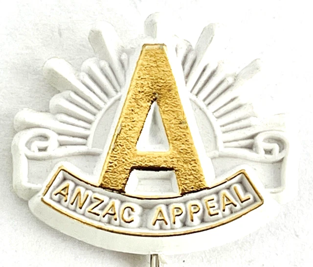 ANZAC DAY 🇦🇺 ANZAC APPEAL 🕊️ RISING SUN 🌅 stick pin, badge, brooch F $4 ...