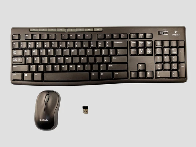 LOGITECH K270 KEYBOARD & M185 Mouse USB Wireless Combo $29.99 - PicClick