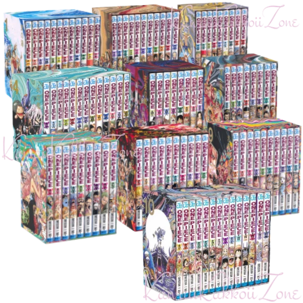 ONE PIECE COMIC book set w/ box Japanese language Manga FedEx/DHL $136. ...