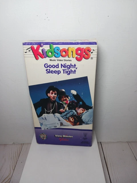 KIDSONGS VHS *GOOD Night, Sleep Tight Kids Songs Music Dance Our House ...