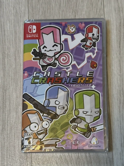 CASTLE CRASHERS REMASTERED Nintendo Switch Game Physical Edition New ...