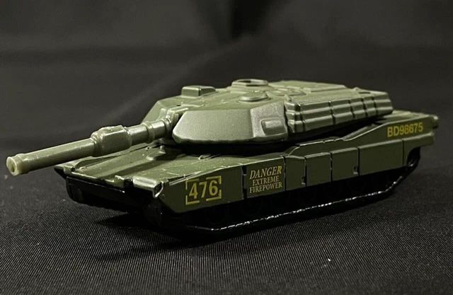 1997 MATCHBOX ABRAMS Main Battle Tank #476 Diecast Plastic Military US ...