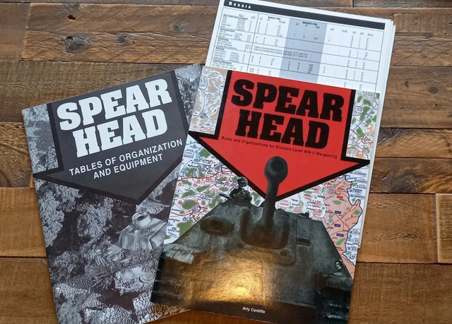 SPEARHEAD - RULES For Division Level Wwii Wargaming - Arty Conliffe £15 ...
