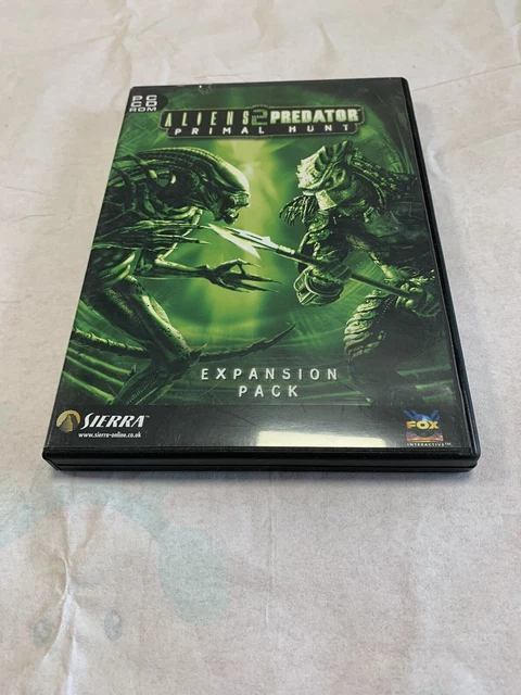 ALIENS VERSUS PREDATOR 2 Primal Hunt PC CD ROM Expansion Pack EUR 15,10 ...