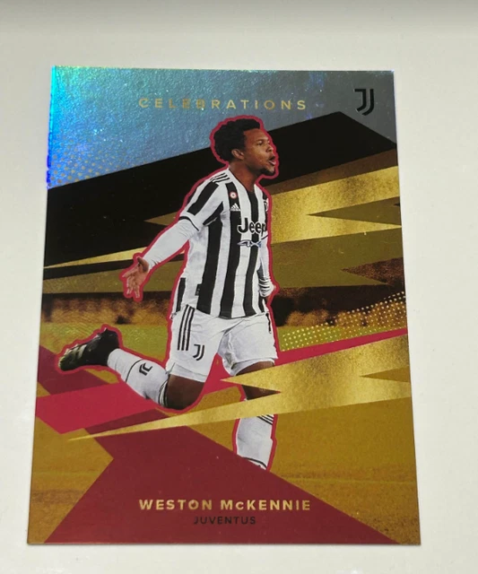 TOPPS JUVENTUS TEAM Set 21-22 2022 Weston McKennie parallèle /5 EUR 69 ...