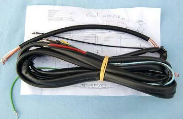 \\ VESPA 150 GS VS3 VS4 Scheme Electrical System // £15.35 - PicClick UK