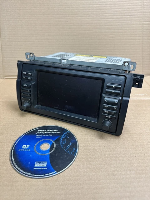 OEM 2001-2006 BMW E46 M3 & 3-SERIES GPS NAVIGATION Radio DVD $337.96 ...