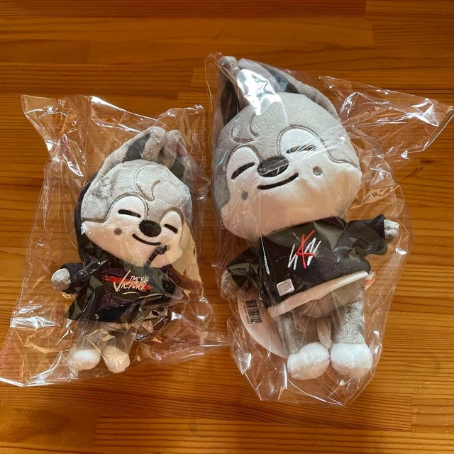 OFFICIAL STRAY KIDS Skzoo Wolf Chan Bang Chan Plush Original & Mini Set ...