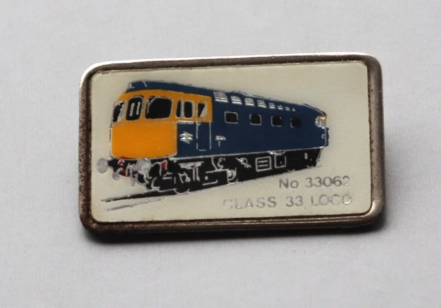 BRITISH RAIL BADGE CLASS 33 with fixing FAST FREE POST £8.00 - PicClick UK