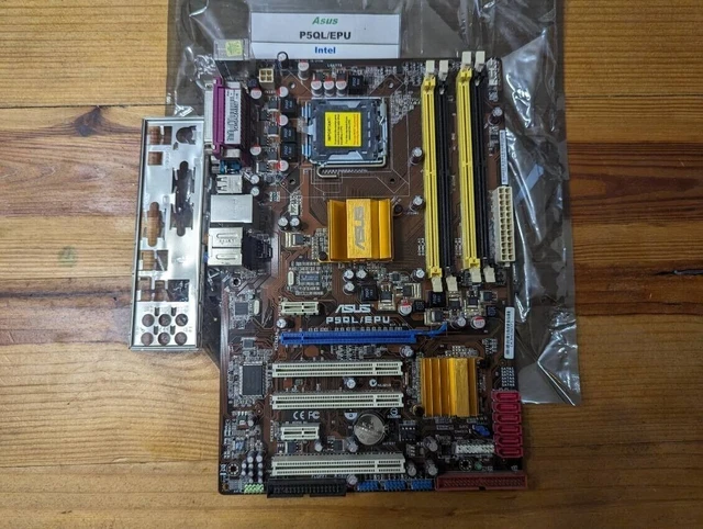 ASUS P5QL / Epu LGA775 Motherboard with Io Shield (Used) £302.18 ...