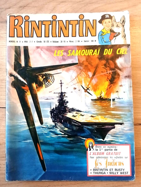 BD RINTINTIN N° 9 avec ALBUM les INDIENS SAGEDITION 1970 EUR 15,00 ...