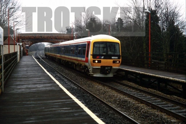 35MM SLIDE BR British Rail Diesel DMU Class 165 165105 1996 Original £4 ...