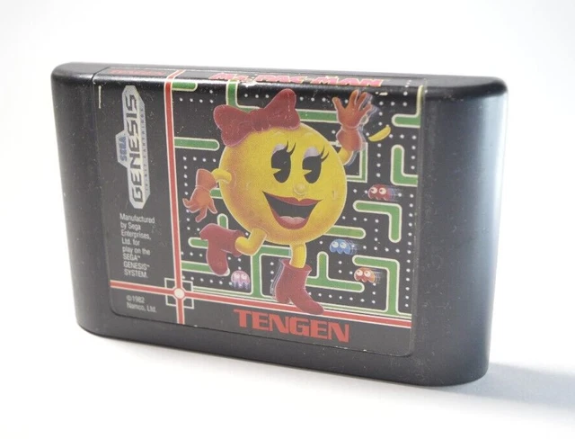 MS. PACMAN MEGADRIVE MD Genesis SEGA authentic (USA vidéo Game) EUR 15 ...