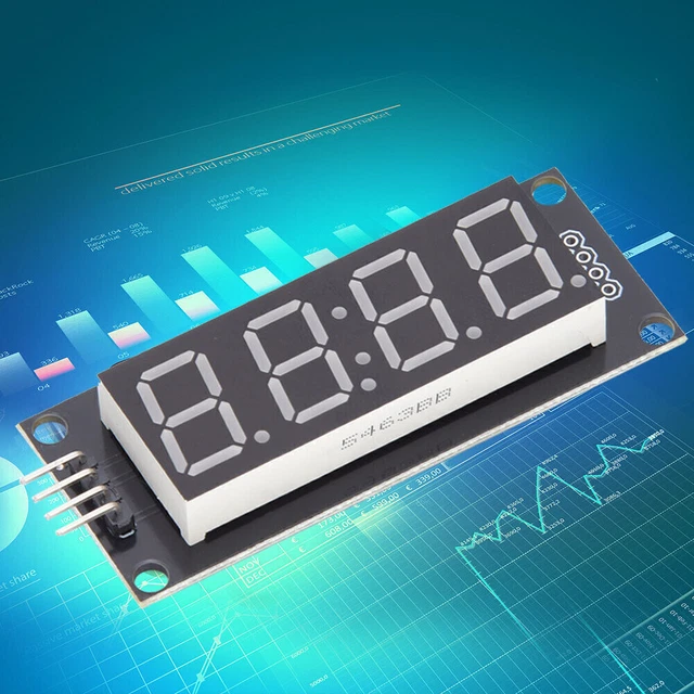 LED DISPLAY TUBE Module 4-Digit 7-Segment Fits for Arduino Use Library ...