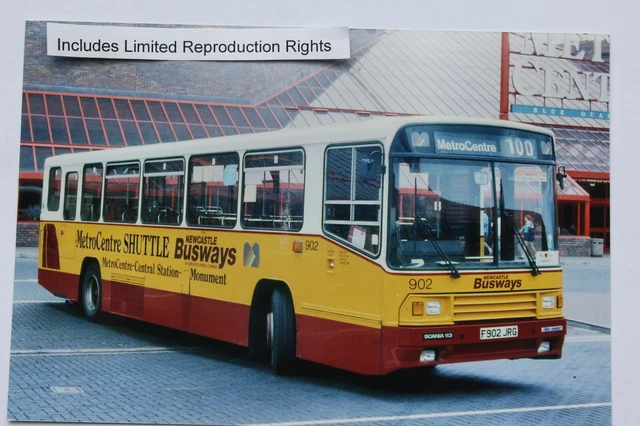 F902JRG 1989 SCANIA N113CRB Alexander PS type B51F Newcastle Busways ...
