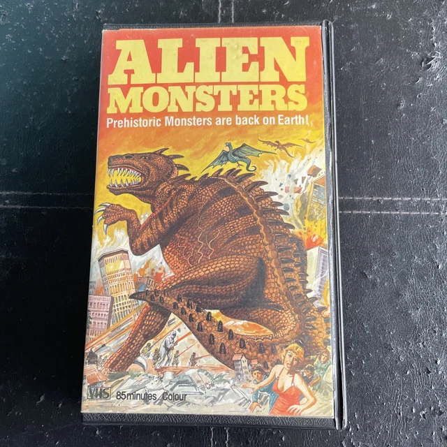 RARE VINTAGE ALIEN Monsters VHS £1.00 - PicClick UK