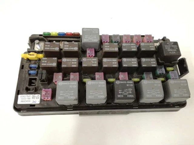 BOÎTE RELAIS/FUSIBLES POUR SSANGYONG KYRON EUR 93,56 - PicClick FR