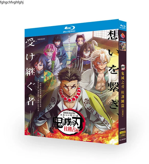 DEMON SLAYER:鬼滅の刃 柱稽古編 2024 TV Series Blu-Ray DVD BD 2 Disc All Region ...