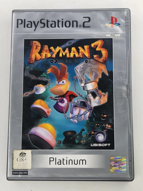 RAYMAN 3 HOODLUM Havoc (Platinum) PS2 PAL *Complete* Playstation 2 $17. ...