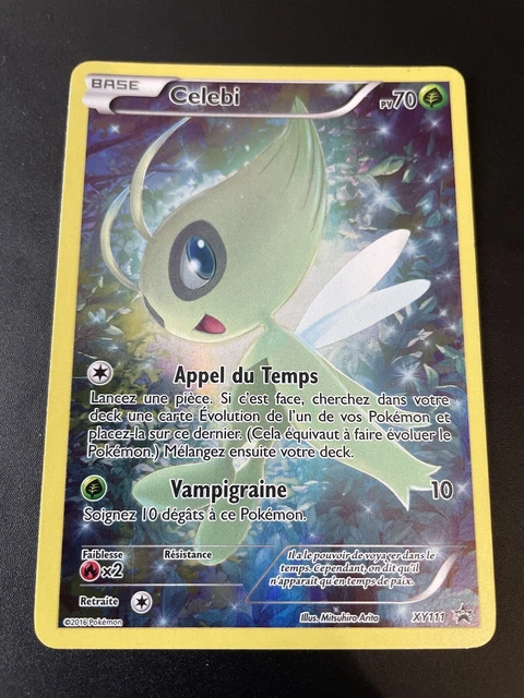 CARTE POKÉMON CELEBI XY111 Promo XY Generation Full Art VF 2016 EUR 5 ...