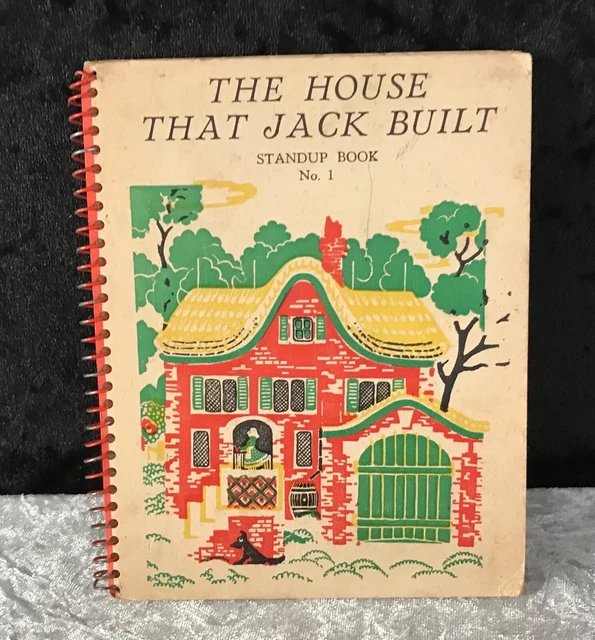 VINTAGE/ANTIQUE THE HOUSE That Jack Built Standup Book No 1 Pat.Pending ...