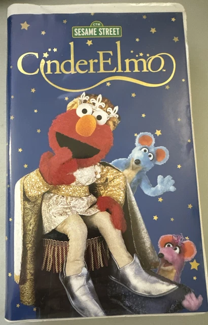 CINDERELMO VHS 2000 Clamshell Sesame Street **Achetez 2 Obtenez 1 ...