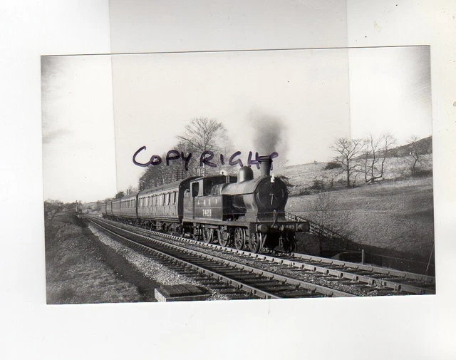 RAIL PHOTO LNER GCR 442 C13 7423 Nr Strines Derbyshire New Mills £2.69 ...