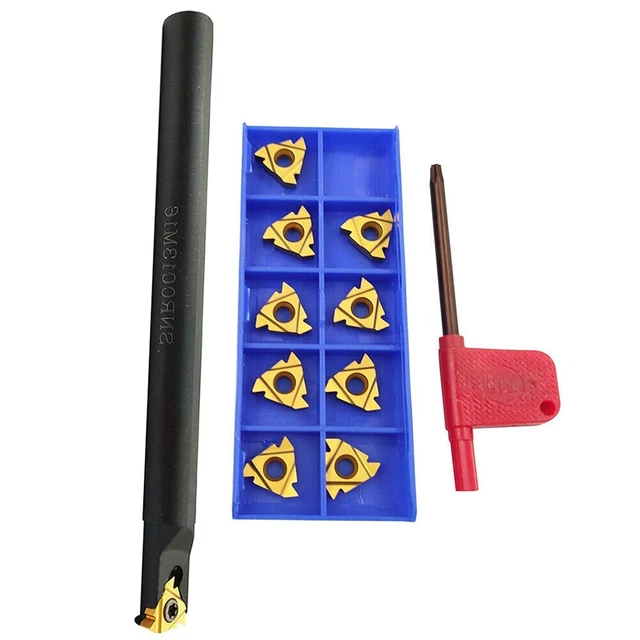 PORTE-OUTILS DE TOURNAGE SNR0013M16 insert en carbure doré 12 pièces/ensemble EUR 30,47 ...