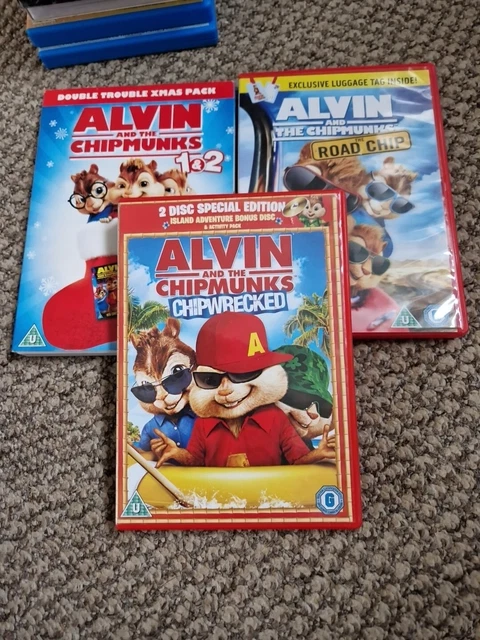 ALVIN AND THE Chipmunks Dvd Bundle £5.00 - PicClick UK