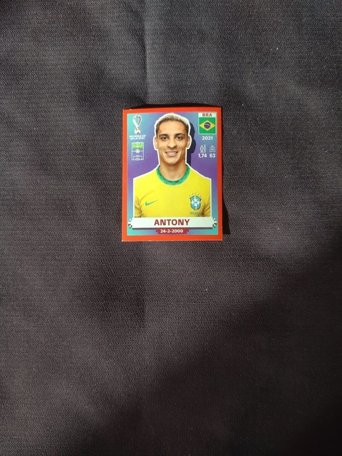 FIFA WORLD CUP QATAR 2022 Panini Sticker Red Border Antony EUR 5,03 ...