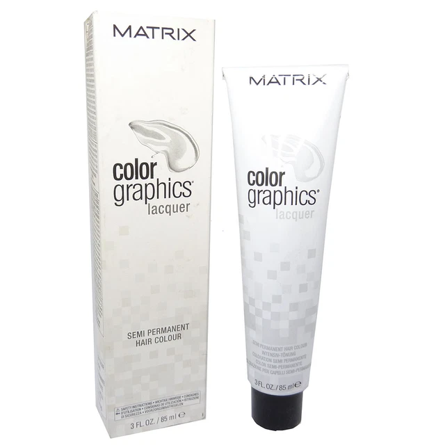 MATRIX COLOR GRAPHICS Lacca Capelli Colore Colorazione Crema Semi ...
