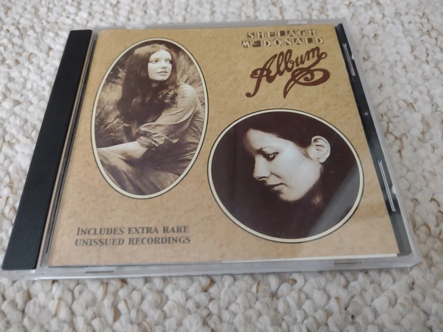 VINTAGE SHELAGH MCDONALD Album CD SIGNED Rare signature Stargazer Psych ...