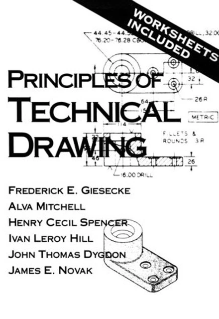 PRINCIPLES OF TECHNICAL Drawing Paperback Frederick E. Giesecke £6.91 ...