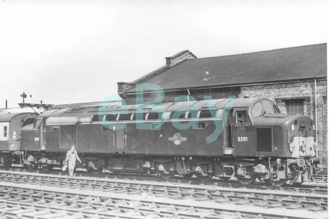 UK RAILWAY PHOTOGRAPH of Class 40 Locomotive D201. RM40-189 £1.70 ...
