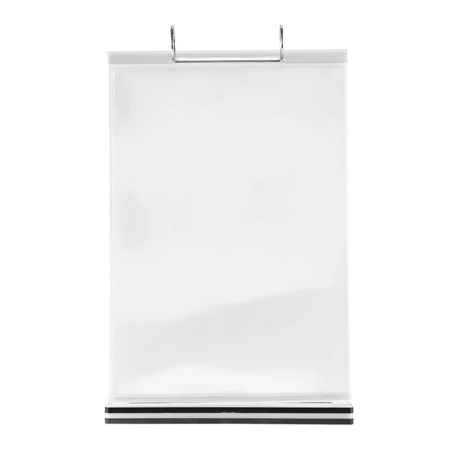 A4 MULTI-PAGE FLIP Display Card Label Display Stand Detachable ...