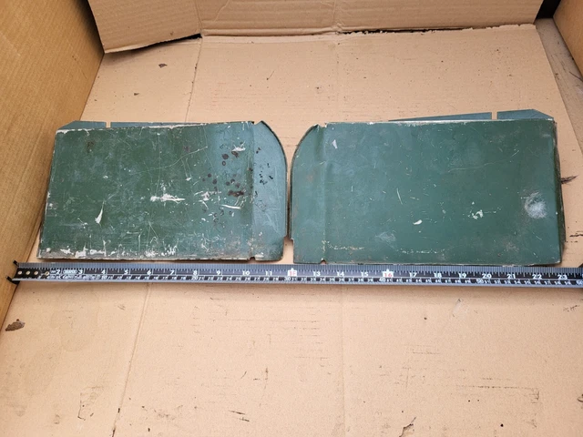 LAND ROVER SERIES Defender Rear tub body Pair Light corner Covers £30. ...