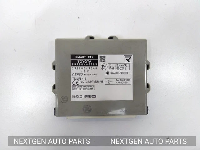 TOYOTA PRADO ECU 150 Series, Smart Key Module (Mounted Behind Glove Box ...